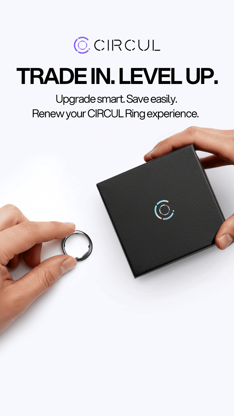Circul Ring: 24/7 Health Tracking Ring | SpO2, Sleep & Fitness Ring ...